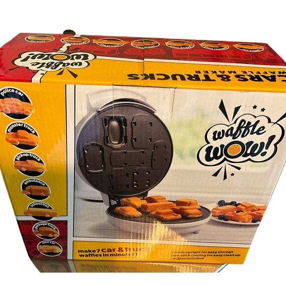 Kitchen | New Waffle Wow Car Truck 3d Waffles Non Stick Coating | Poshmark